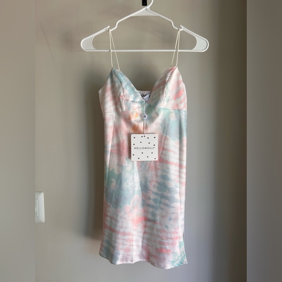 Hello Molly | Dresses | Hello Molly Tie Dye Slip Dress Small | Poshmark